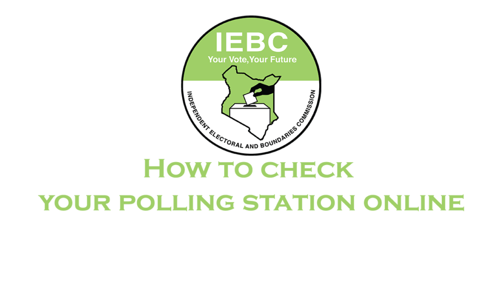 How to check your polling station online - Kenya Netizens